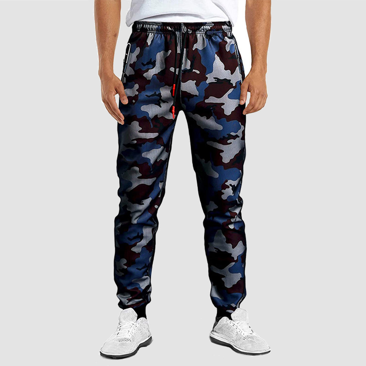Men's Camouflage Tapered Pants Drawstring Trousers – MAGCOMSEN