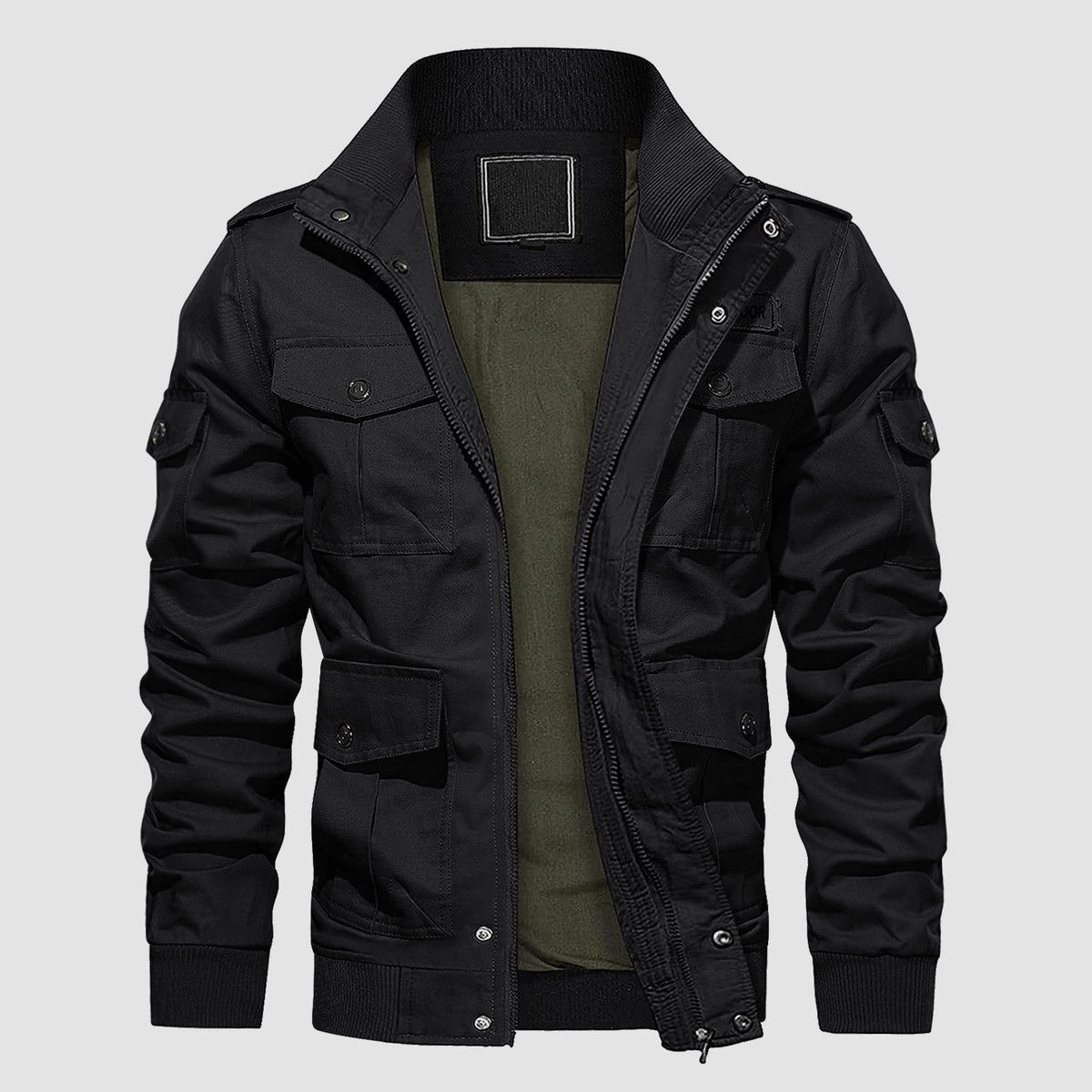 Men's Tactical Cargo Cotton Jacket - MAGCOMSEN